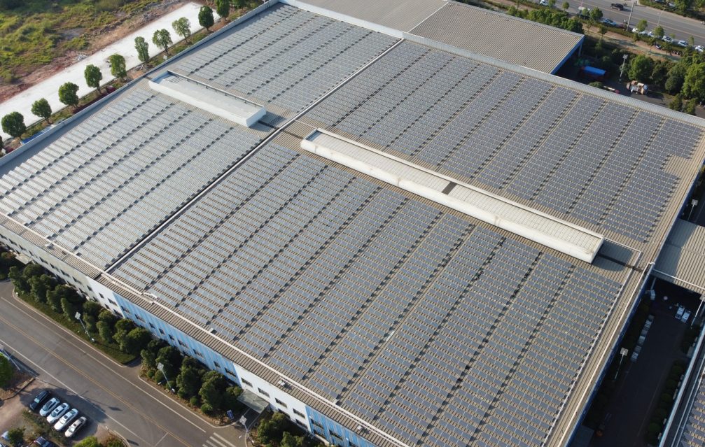 3MW photovoltaic application project of Dongbei compressor factory ...